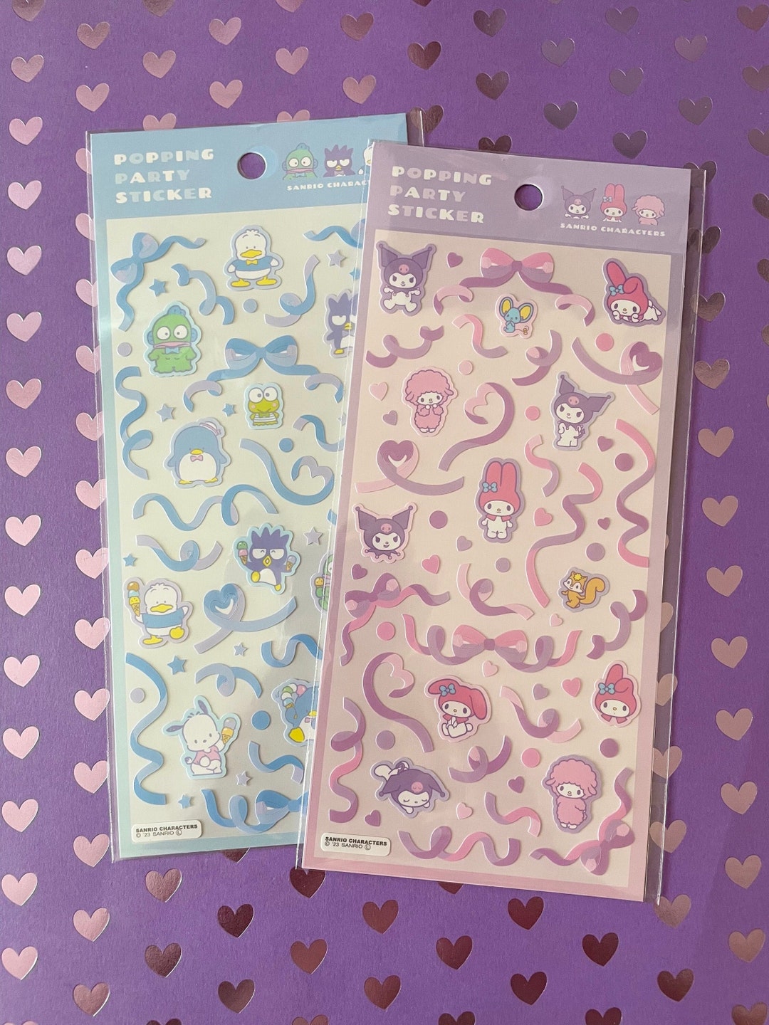 Sanrio Stickers - Sanrio Ribbon Sticker - Kpop Photocard Sticker - Etsy