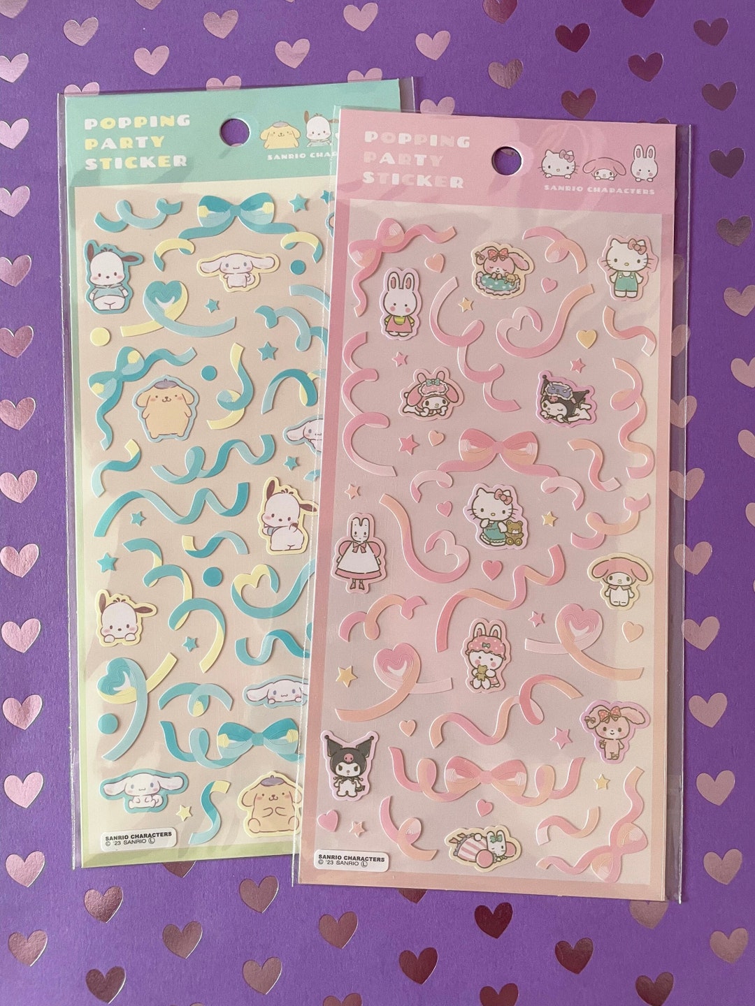 Sanrio Stickers - Sanrio Ribbon Sticker - Kpop Photocard Sticker - Etsy