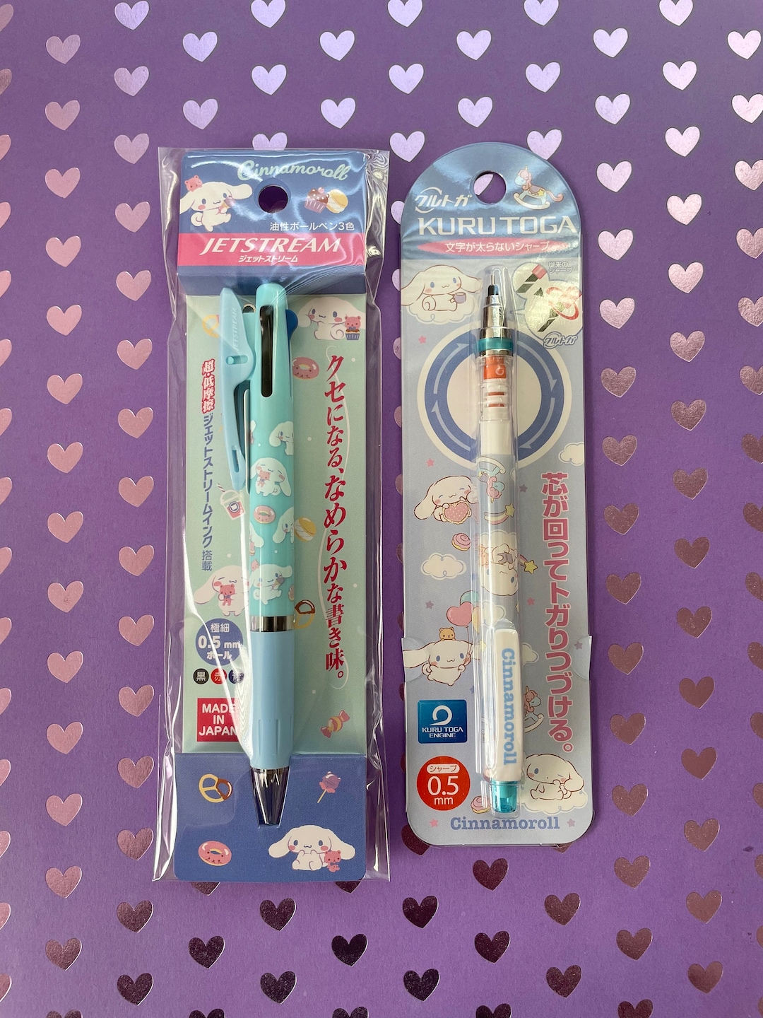 Cinnamoroll Pen and Mechanical Pencil Cinnamoroll Jetstream 3 Color ...