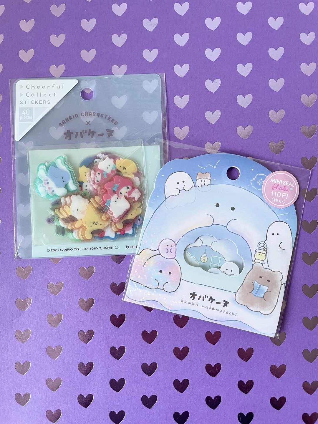 Sanrio Ghost Sticker Flakes- Ghost Sticker Flakes - Obakene Sticker - Etsy