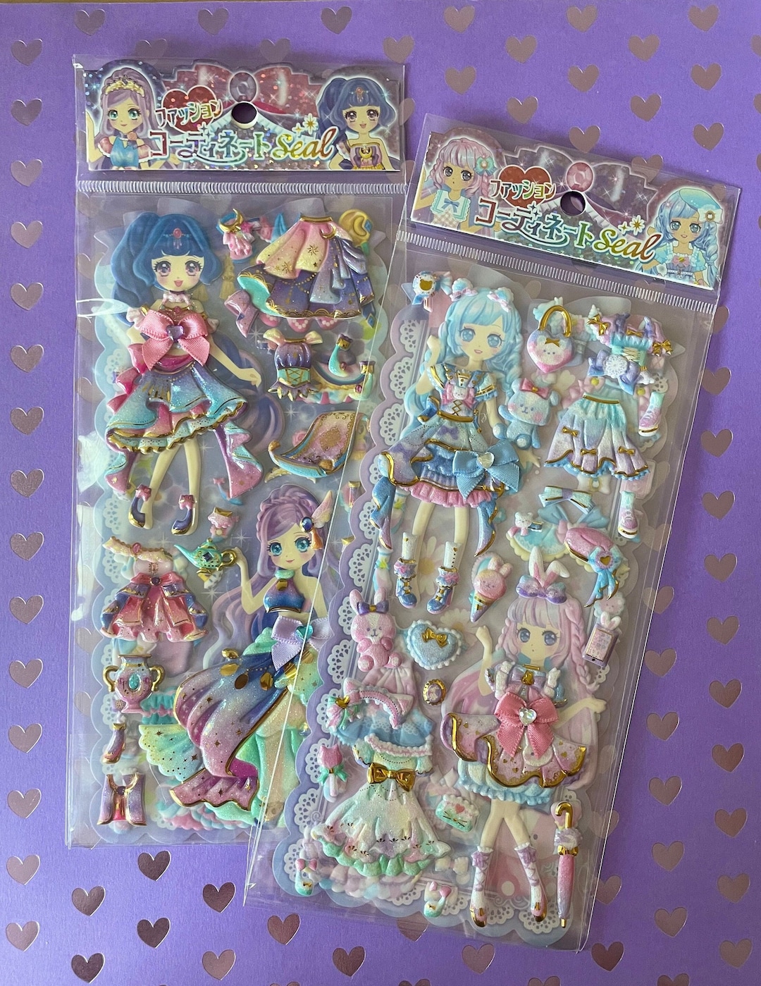 Fashion Girl Dress up Stickers - Etsy