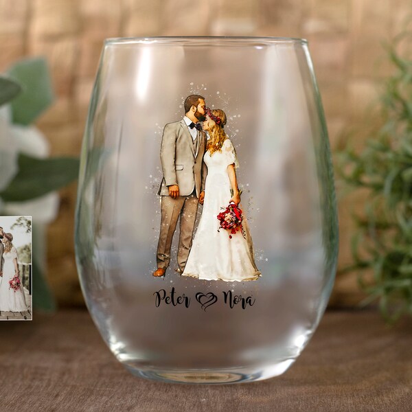 Custom Wine Glass - Etsy