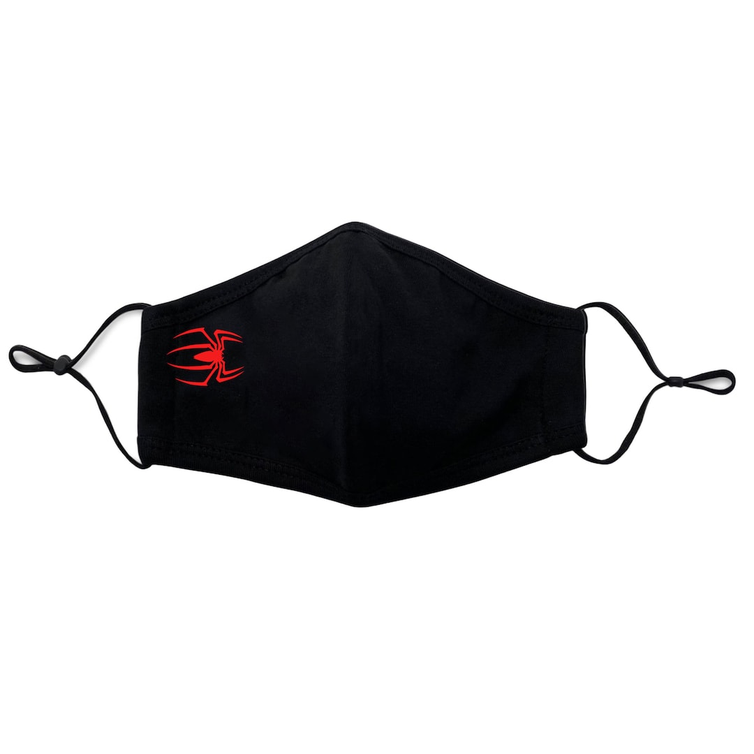 Spider Mask,spider Man Face Mask ,made in USA, Adult 100% Cotton 3 ...