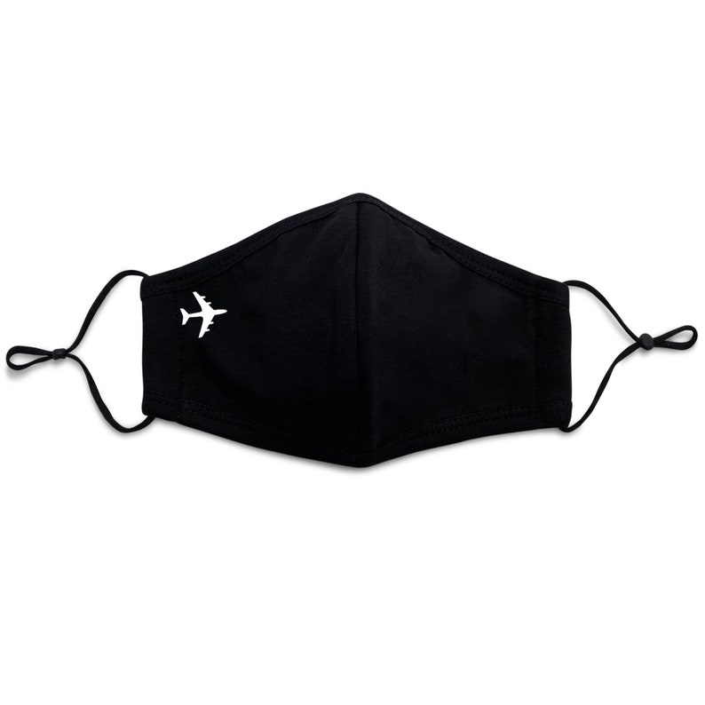 Airplane Mask Plane Mask Aeroplane Mask 3 Layersmachine - Etsy