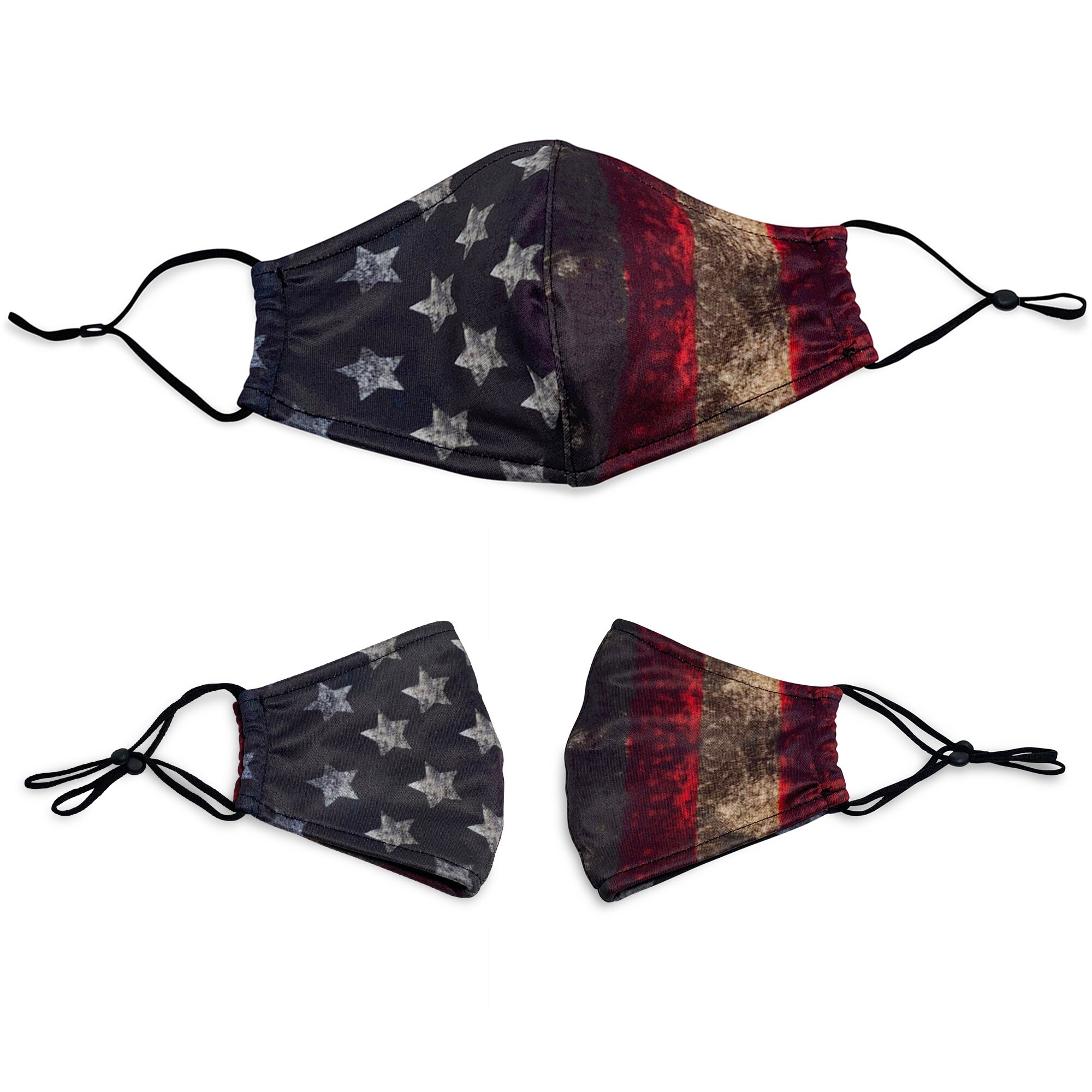 American Flag Face Mask4th of July Mask USA Flag Face Mask - Etsy