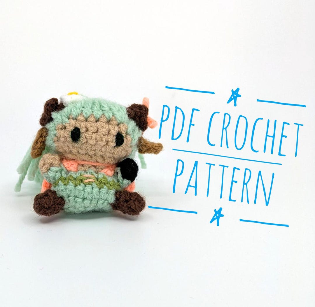Crochet Fearne Critical Role Inspired Amigurumi *PATTERN ONLY* - Etsy