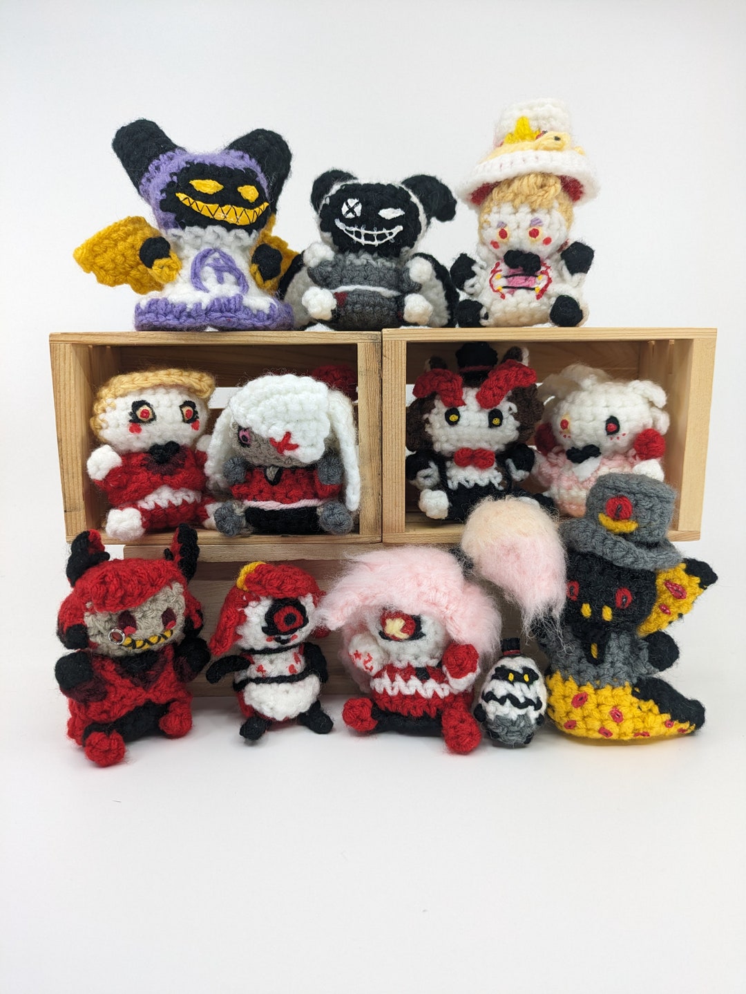 Crochet Hazbin Hotel Inspired Amigurumi - Etsy