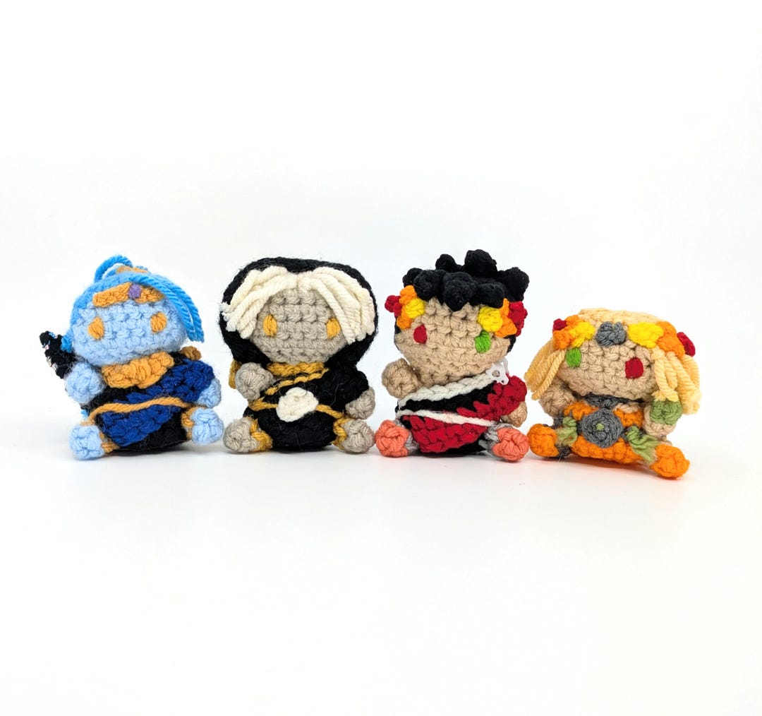 Crochet Hades Inspired Zagreus Thanatos Megaera Melinoe Amigurumi - Etsy