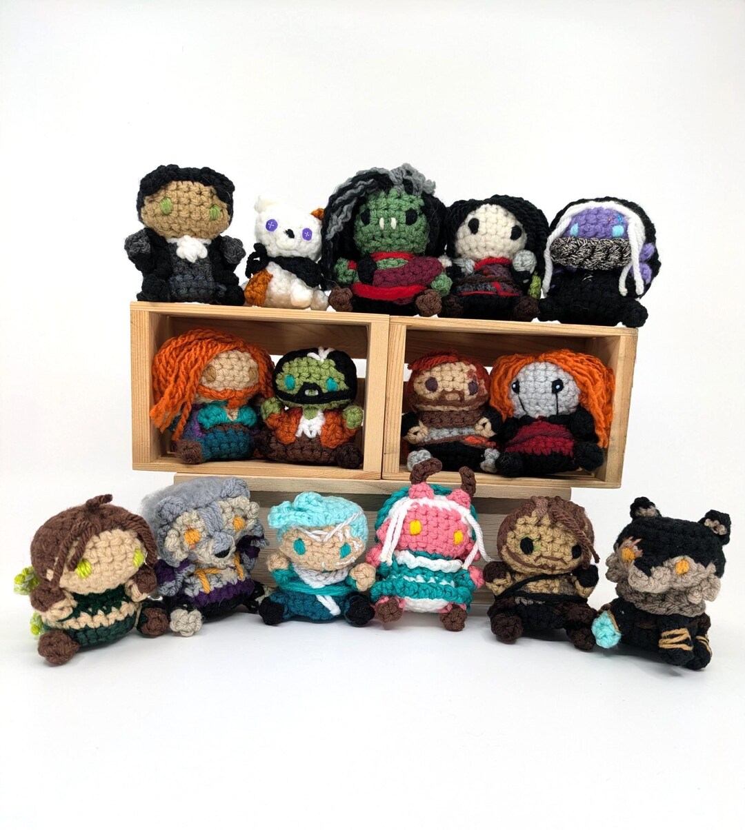 Crochet Critical Role Inspired Soldiers Seekers Schemers Campaign 4 ...