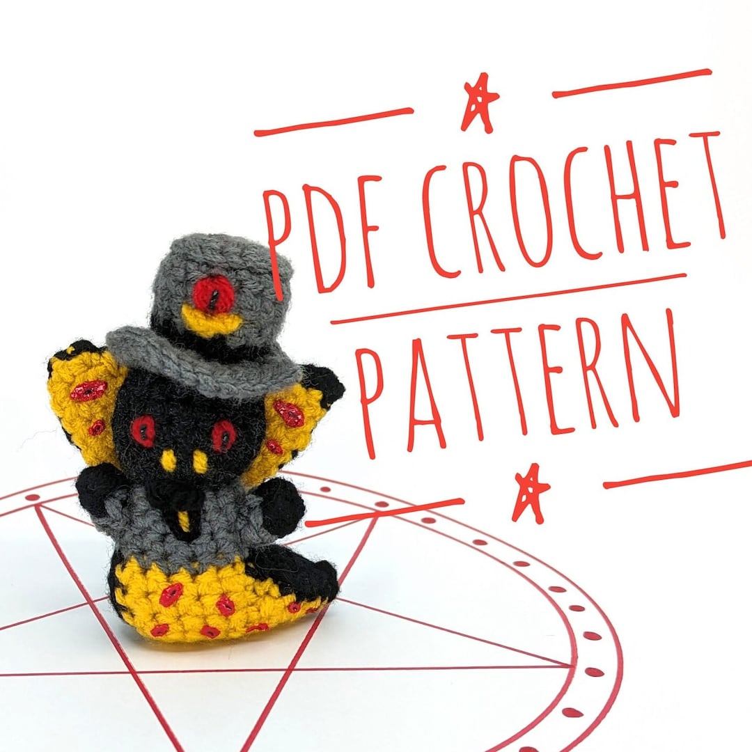 Crochet Sir Pentious & Egg Boi Hazbin Hotel Inspired Amigurumi *PATTERN ...