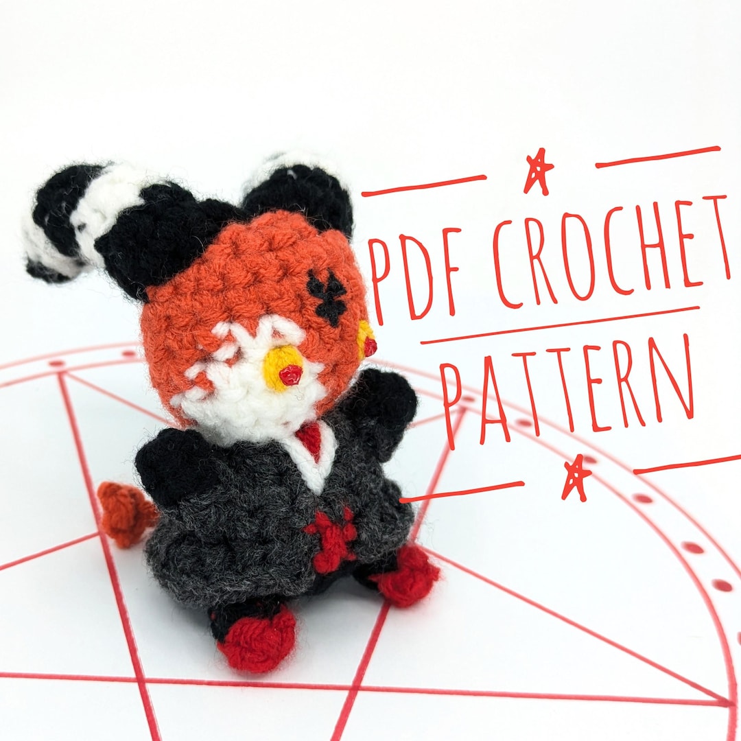 Crochet Blitzo Helluva Boss Inspired Amigurumi *PATTERN ONLY* - Etsy