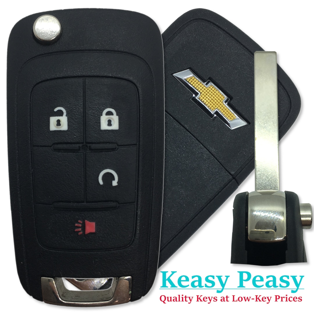 New O.E.M Chevrolet Multi-vehicle Fob Key W/ Uncut Blade FCC ...
