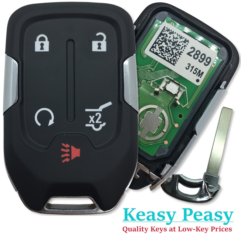 New O.E.M 2021 2022 2023 2024 GMC Traverse Remote Fob HYQ1AS - 13522899 ...
