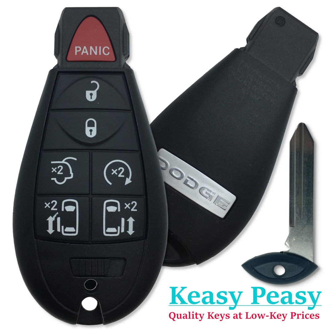 New O.E.M Dodge Grand Caravan 2008-2020 Fobik W/ Blade FCC- IYZ-IC01C ...