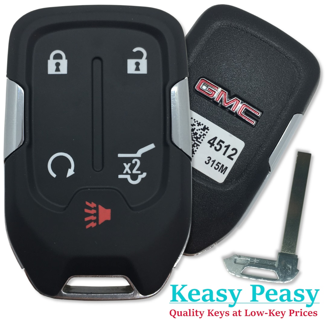 New O.E.M GMC Terrain 2018-21 Remote Transmitter Fob W/ Blade FCC ...