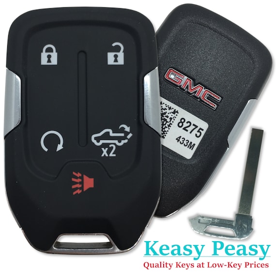 New O.E.M GMC Sierra 2019-2020 Remote Key Fob Uncut Blade - Etsy