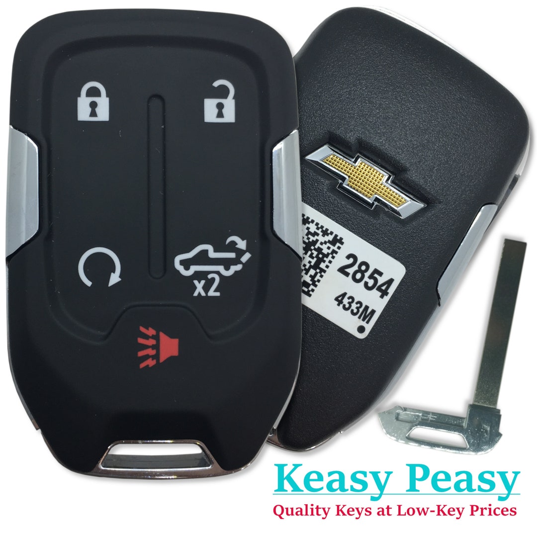 New O.E.M 2021 2022 Chevrolet Silverado Remote Fob HYQ1ES PN: 13522854 ...