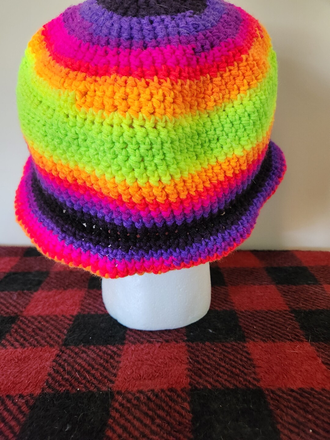 Neon Bucket Hat - Etsy