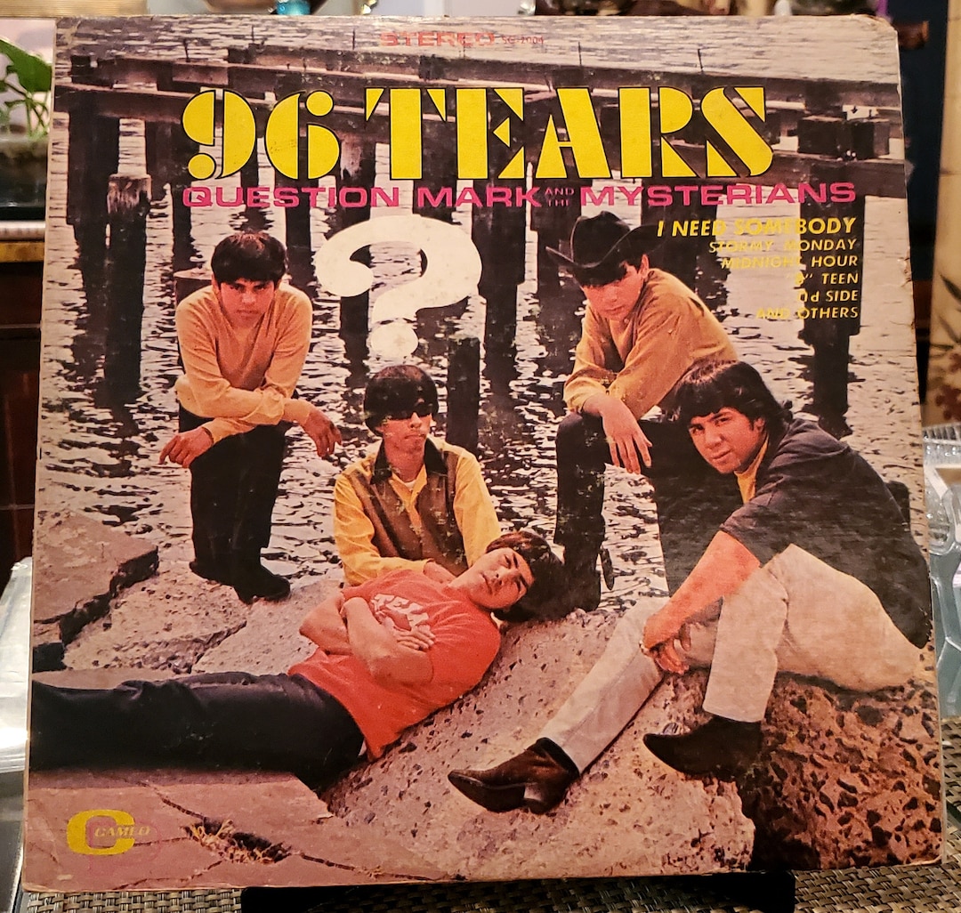 Question Mark and the Mysterians 96 Tears 1ST Pressing 1966 the REAL ...