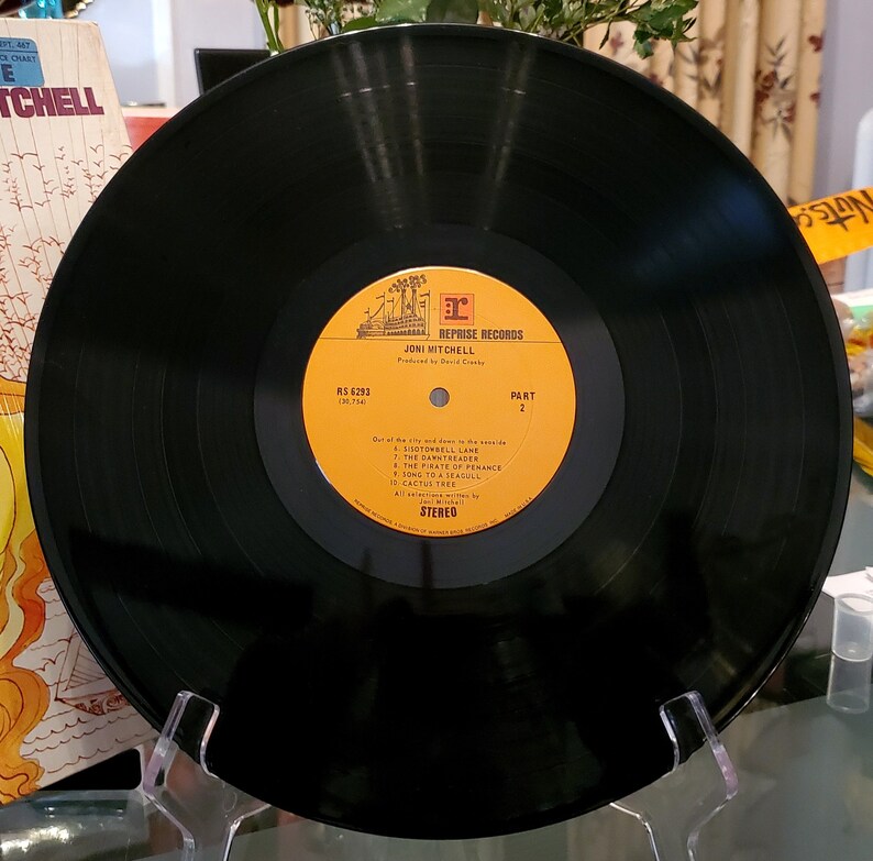 Joni Mitchell Song to A Seagull NM/NM Sweet Example of a Great Record ...