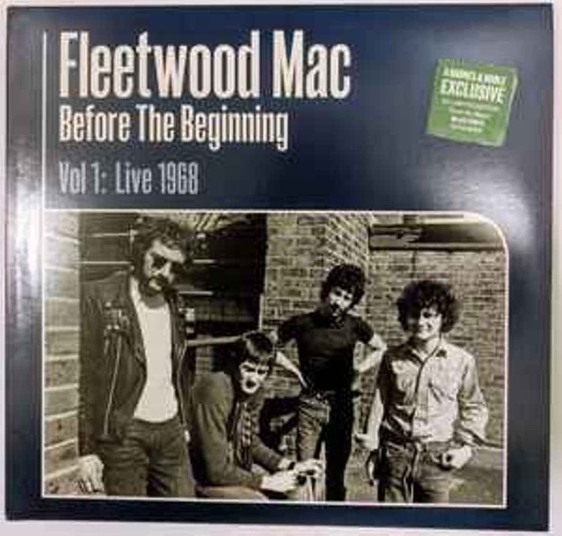 Fleetwood Mac Before the Beginning Vol 1: Live 1968 DARK BLUE 3 RECORDS ...