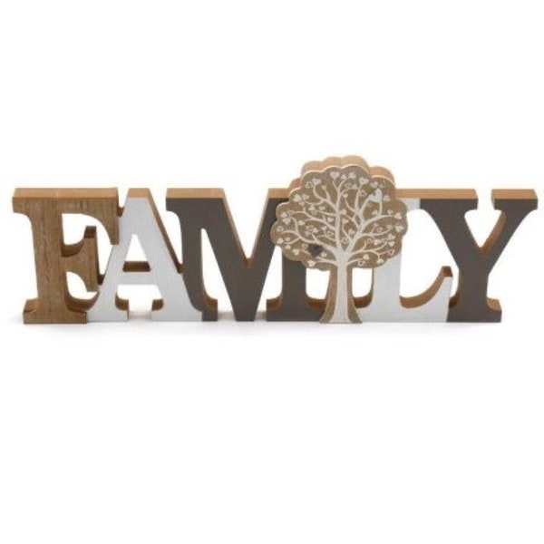 Family Free Standing Plaque - Etsy
