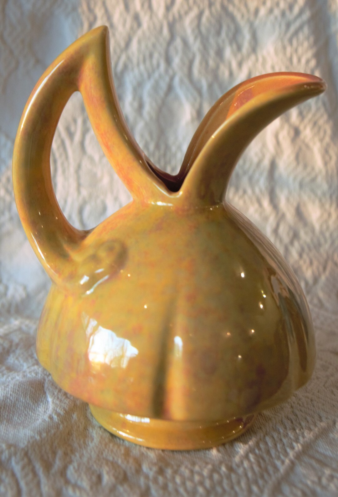 1970s Yellow Pitcher - Etsy