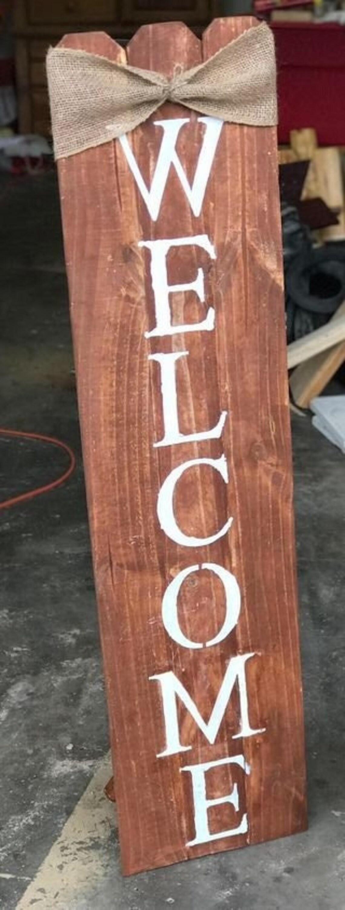 Handmade Welcome Sign - Etsy