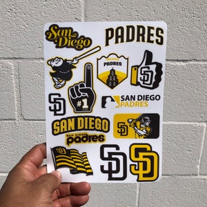 San Diego Padres Sticker - Etsy