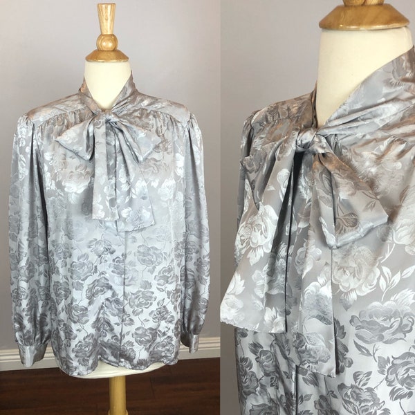 Ascot Blouse - Etsy