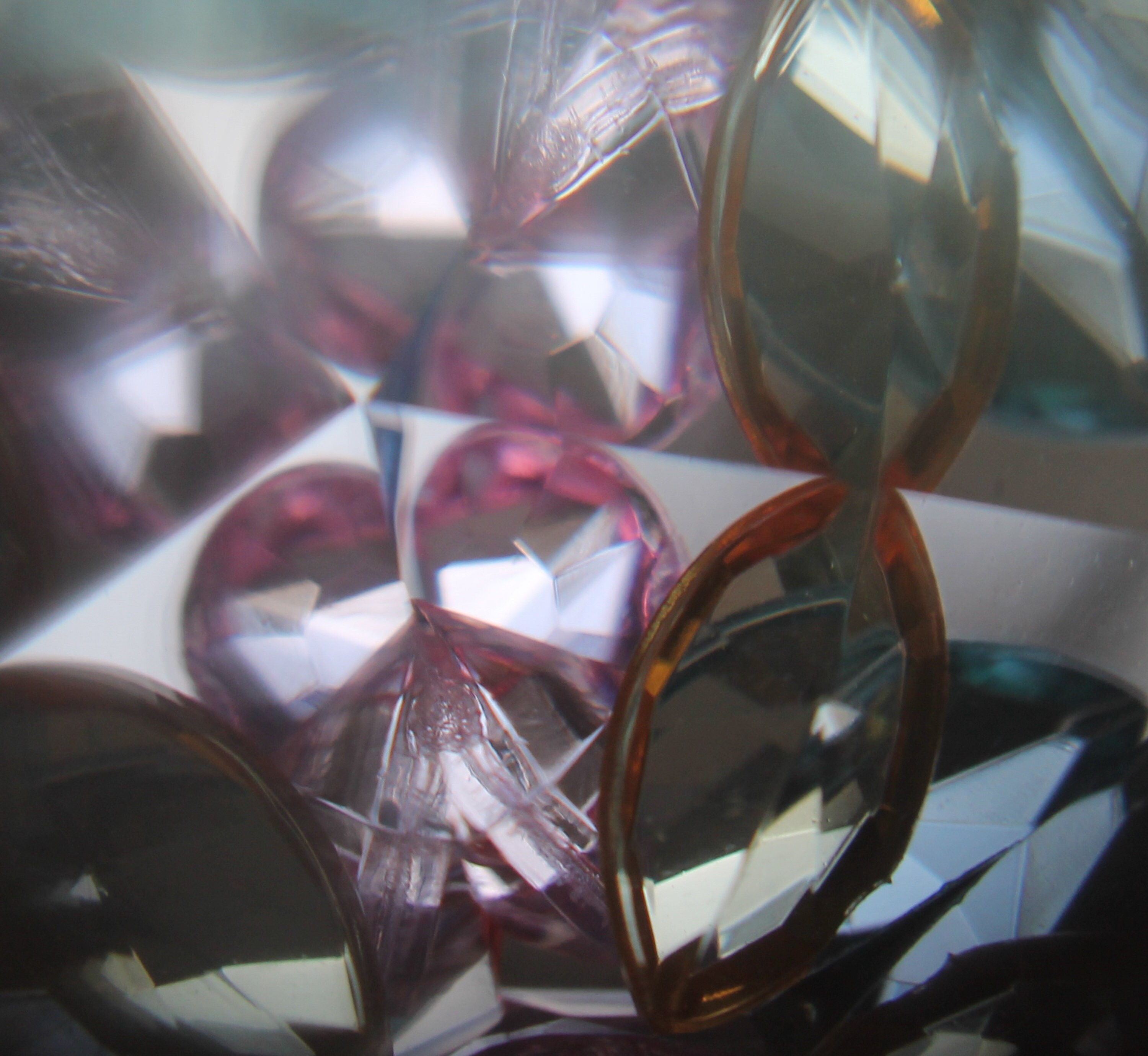 Kaleidoscope Necklace - "red Wonder" - Etsy