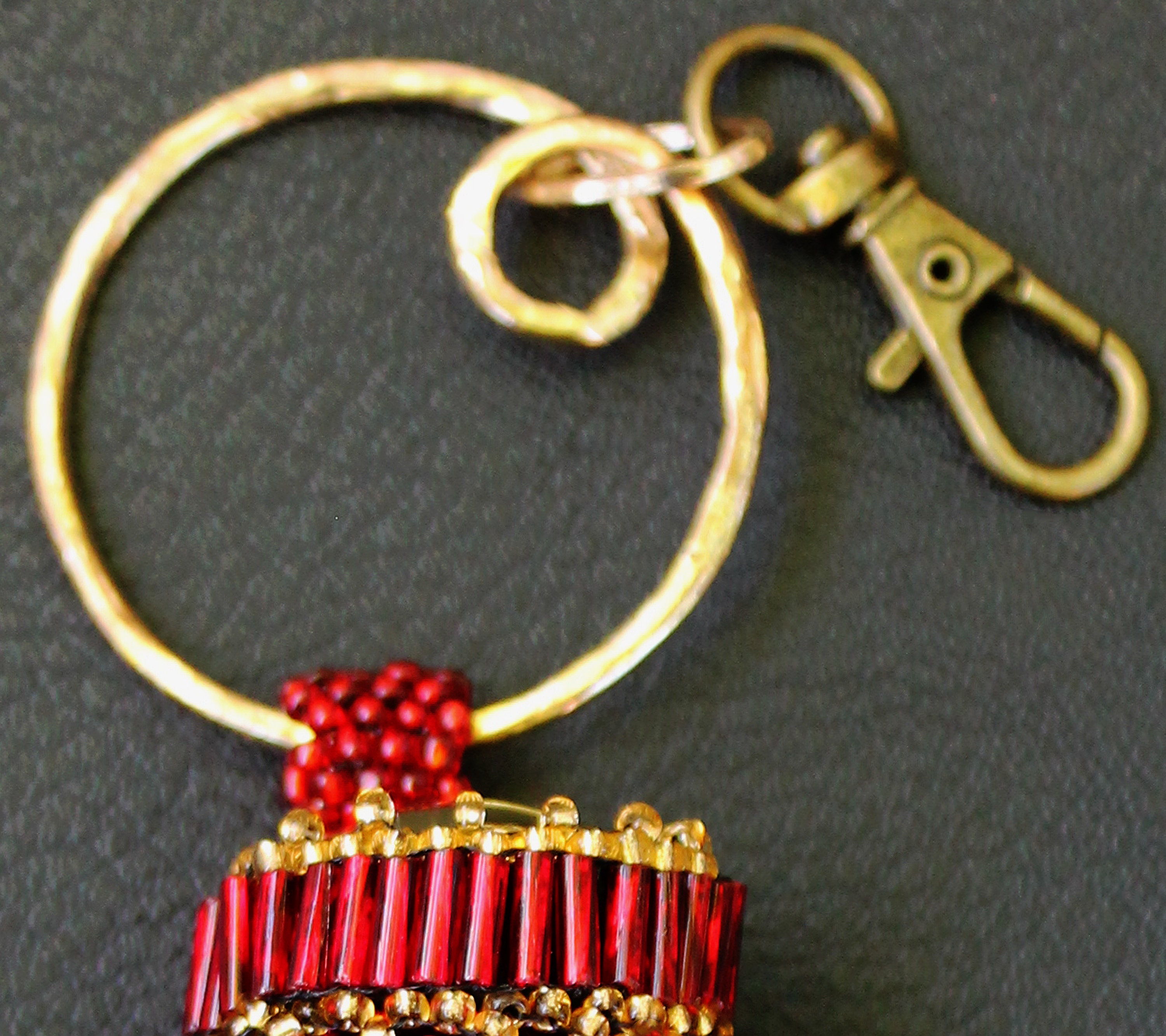 Kaleidoscope Necklace - "red Wonder" - Etsy