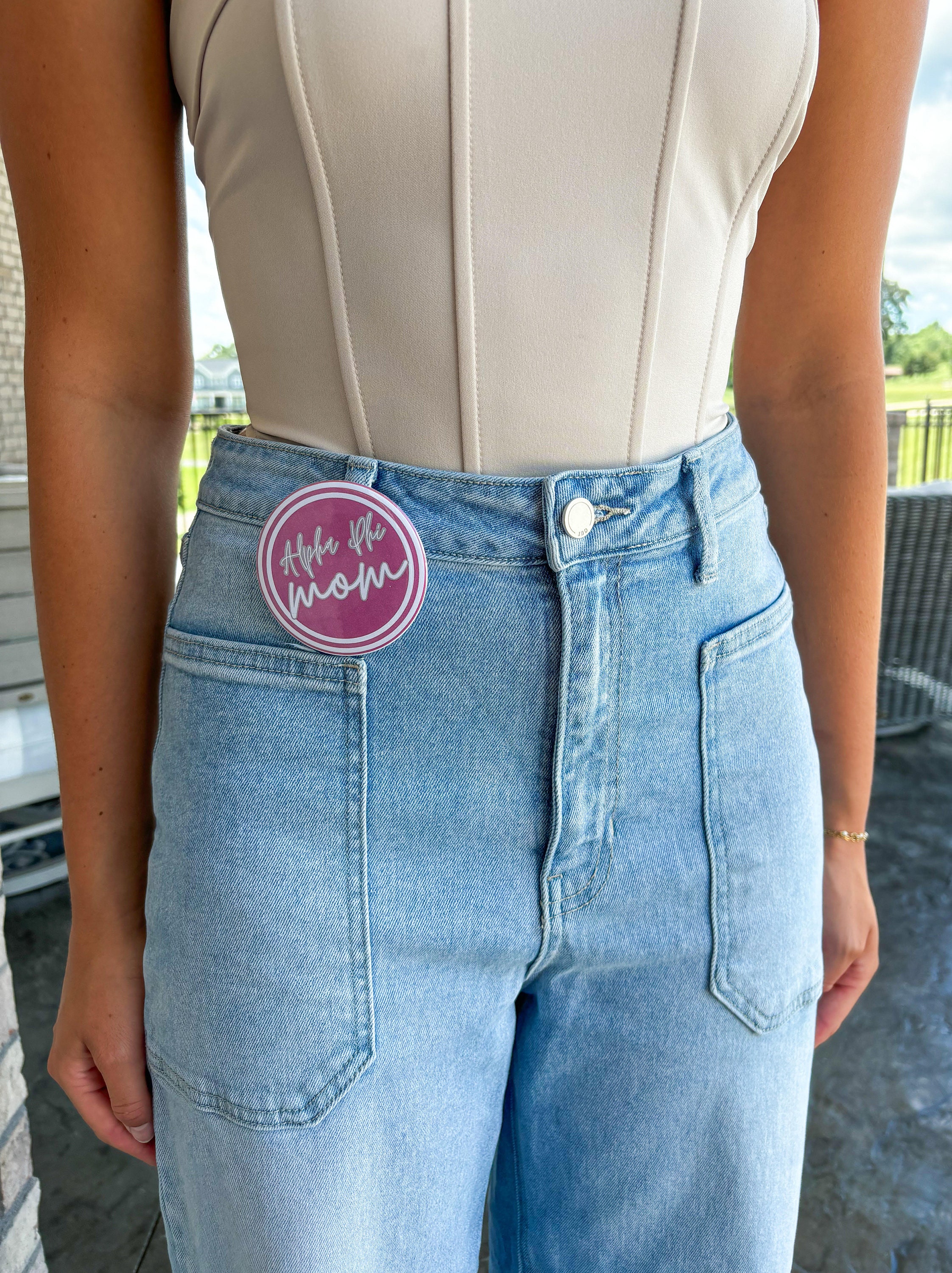 Sorority Mom Gameday Button - Etsy