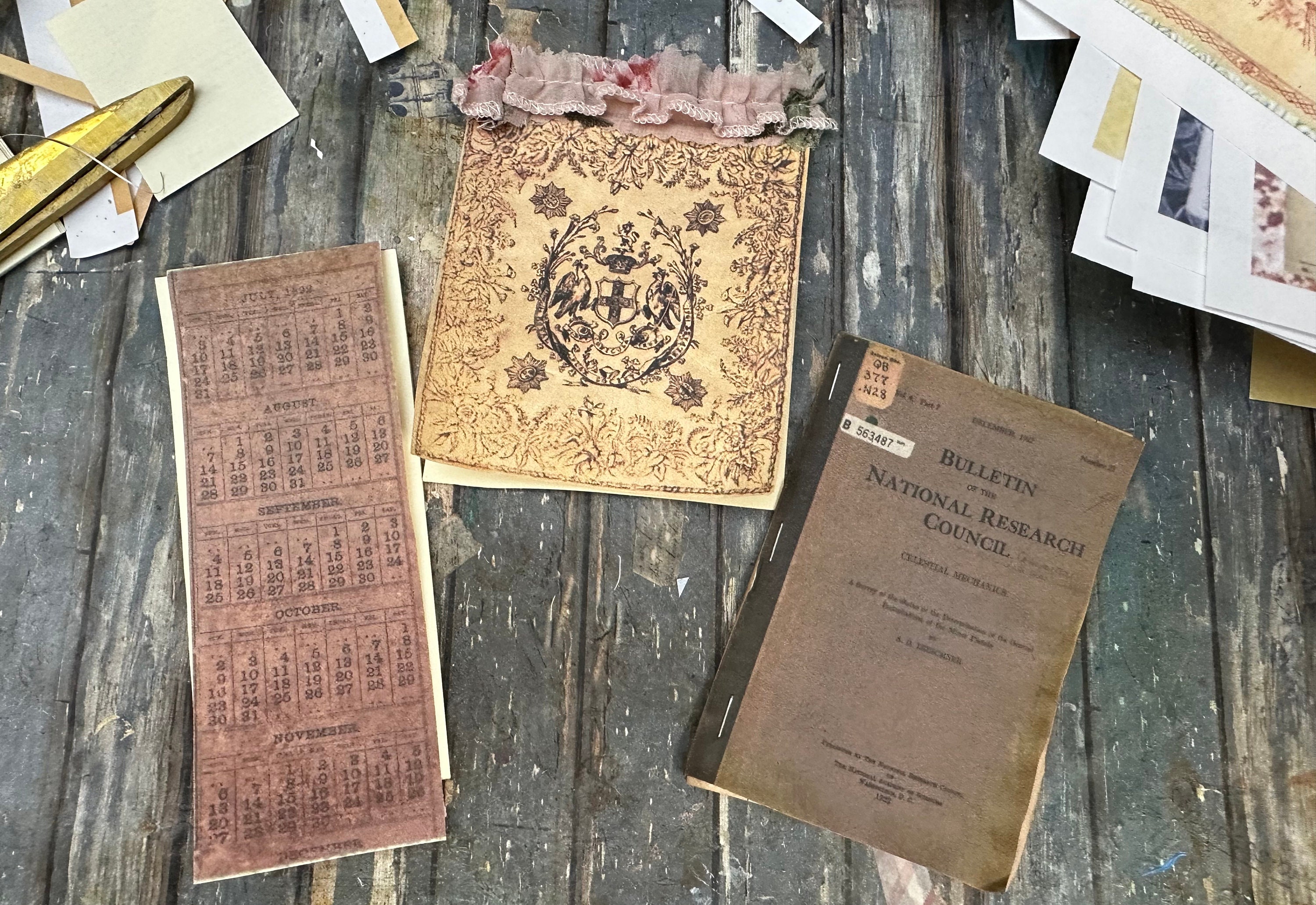 Mini Notepad Covers Antique PRINTABLES - Etsy