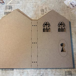 House Shaped Junk Journal Cover - Etsy