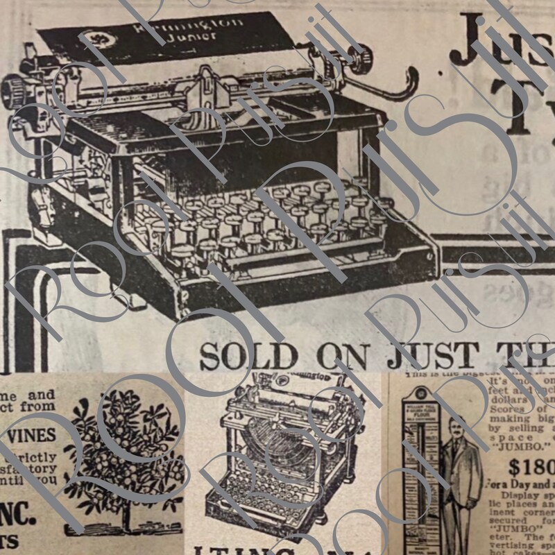 Advertisement Stencil - Etsy