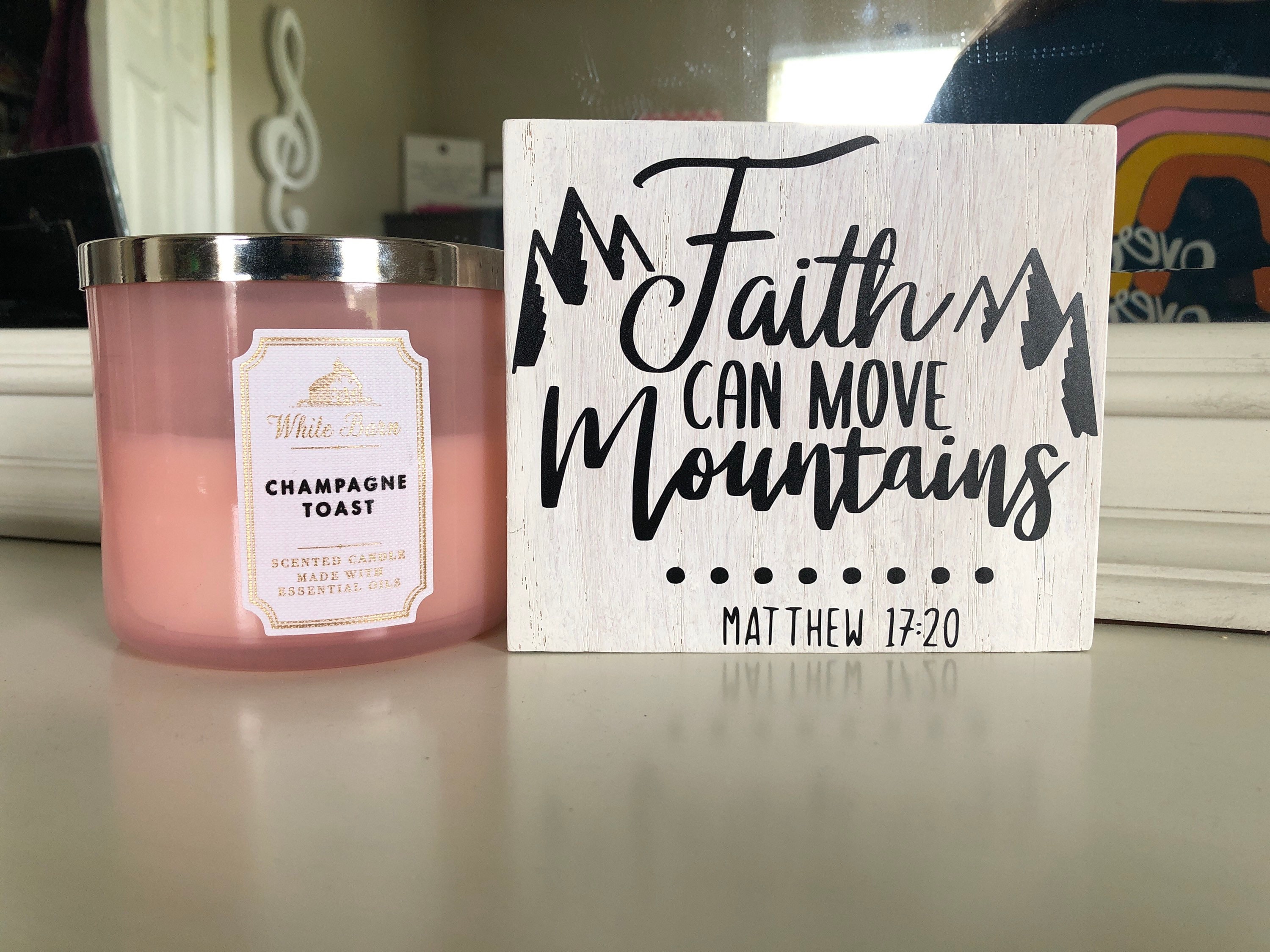 Faith Can Move Mountains Decor - Etsy