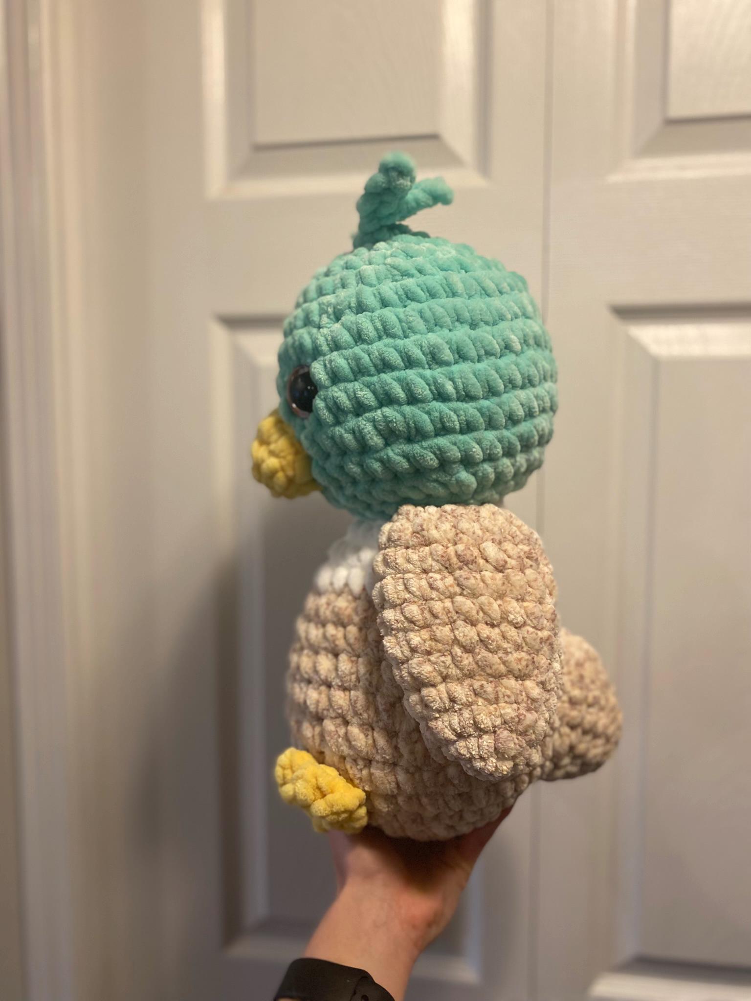 Jumbo Weighted Duck Plushie - Etsy
