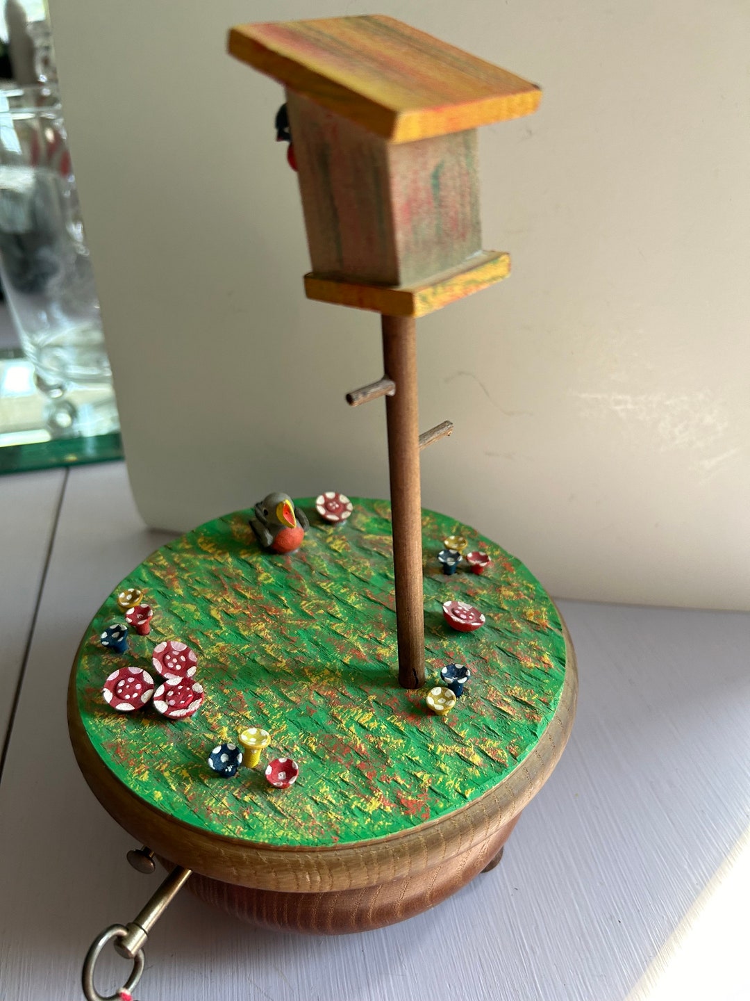 Vintage Thorens Music Box Switzerland,handcrafted and Hand Painted by ...
