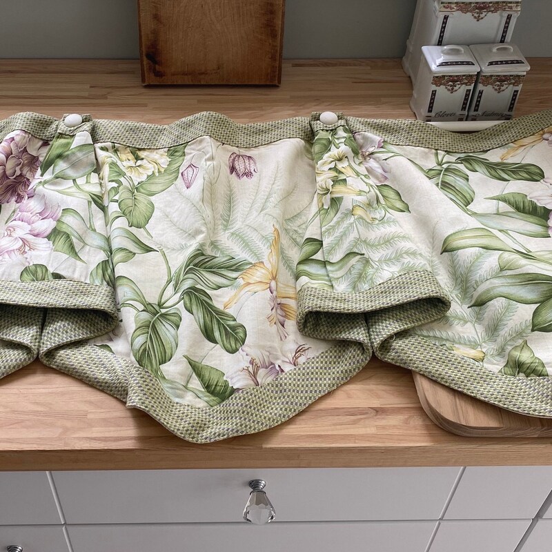 Waverly Kitchen Curtains - Etsy