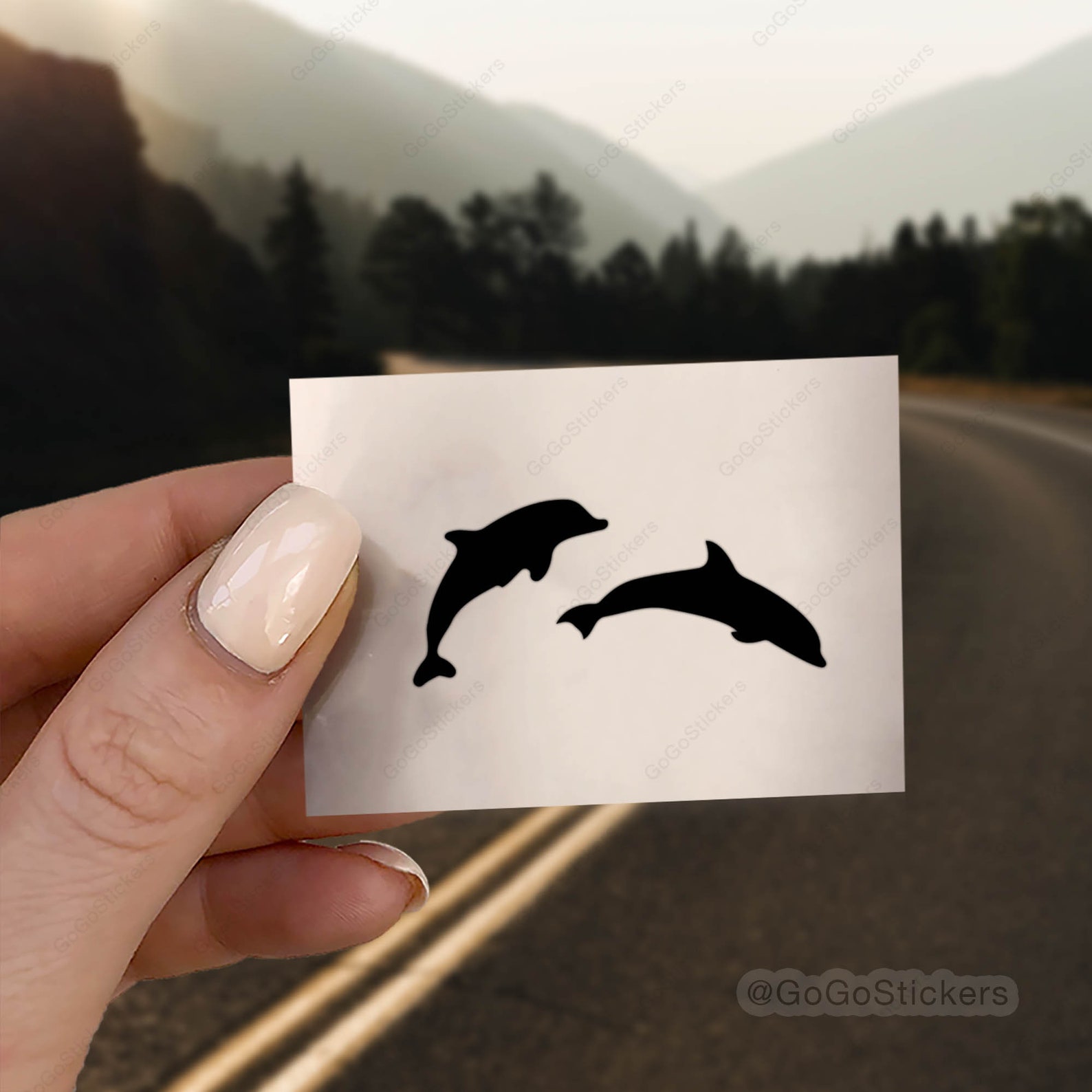 Dolphin Decal Car Easter Egg Decals | off Road Vehicle Decal | Front ...