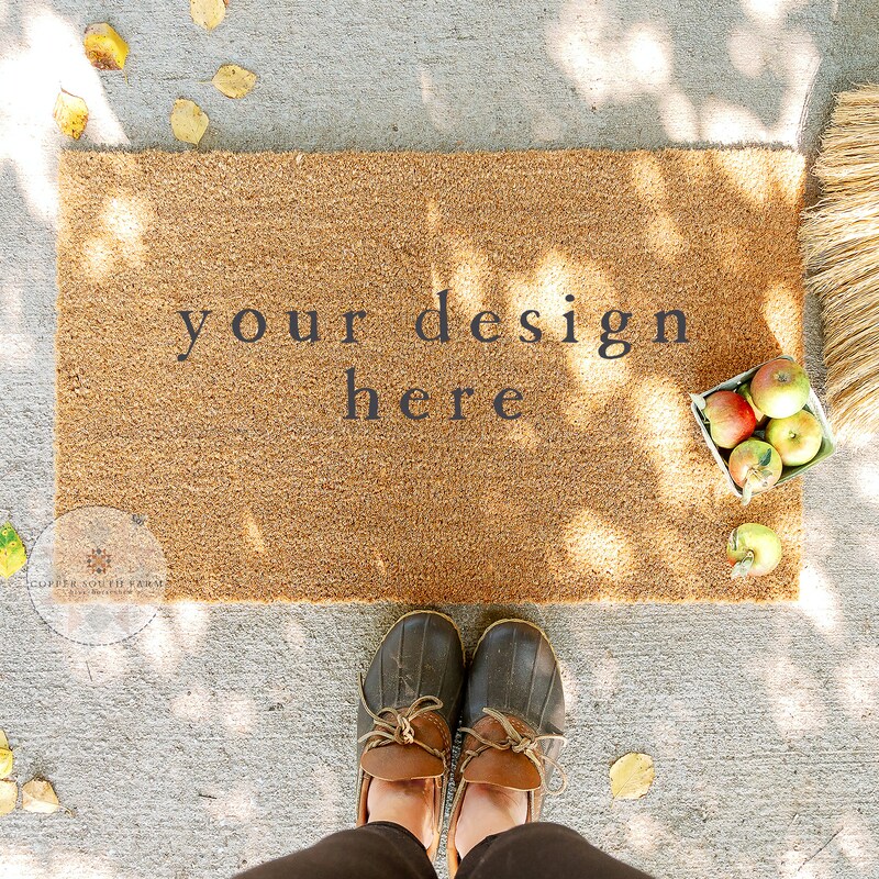 Doormat Mockup - Etsy