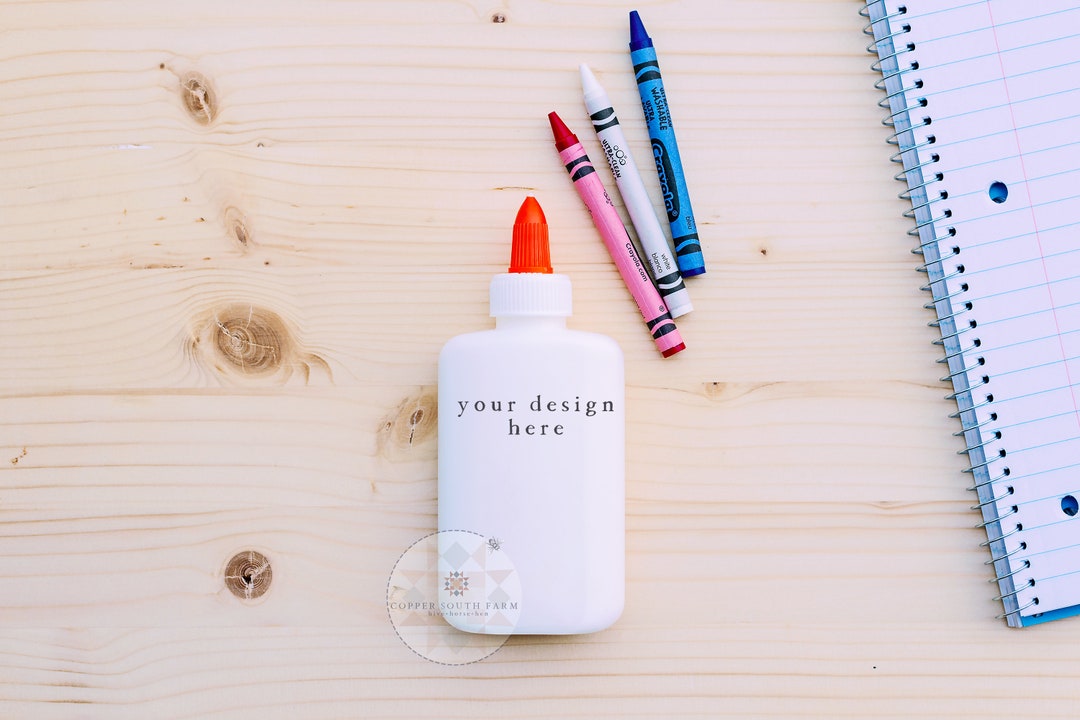 Name Labels for School Supplies Mockup | Cute School Supplies | Glue ...