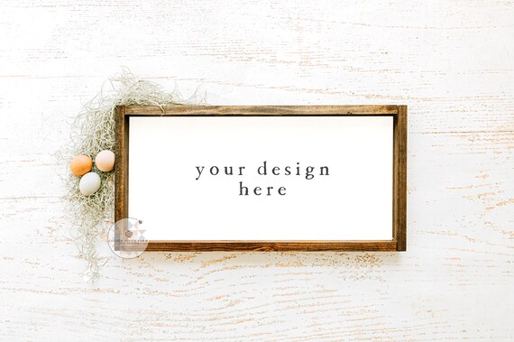 12x24 Blank Farmhouse Sign Spring Farm House Scene Wood - Etsy