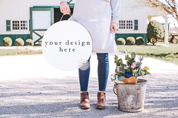 Blank Rustic Door Sign Farm and Garden Theme Front Porch - Etsy