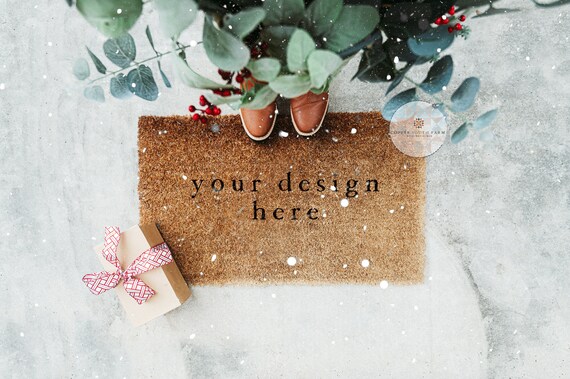 Cute Welcome Mat Mockup Welcome Mat Mockup Personalized - Etsy