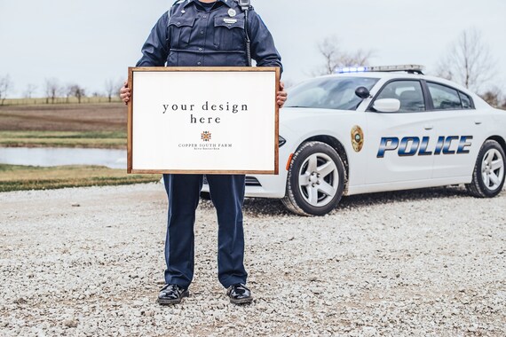 Blank Wooden Sign Corrections Officer Theme 20x28 Wood | Etsy