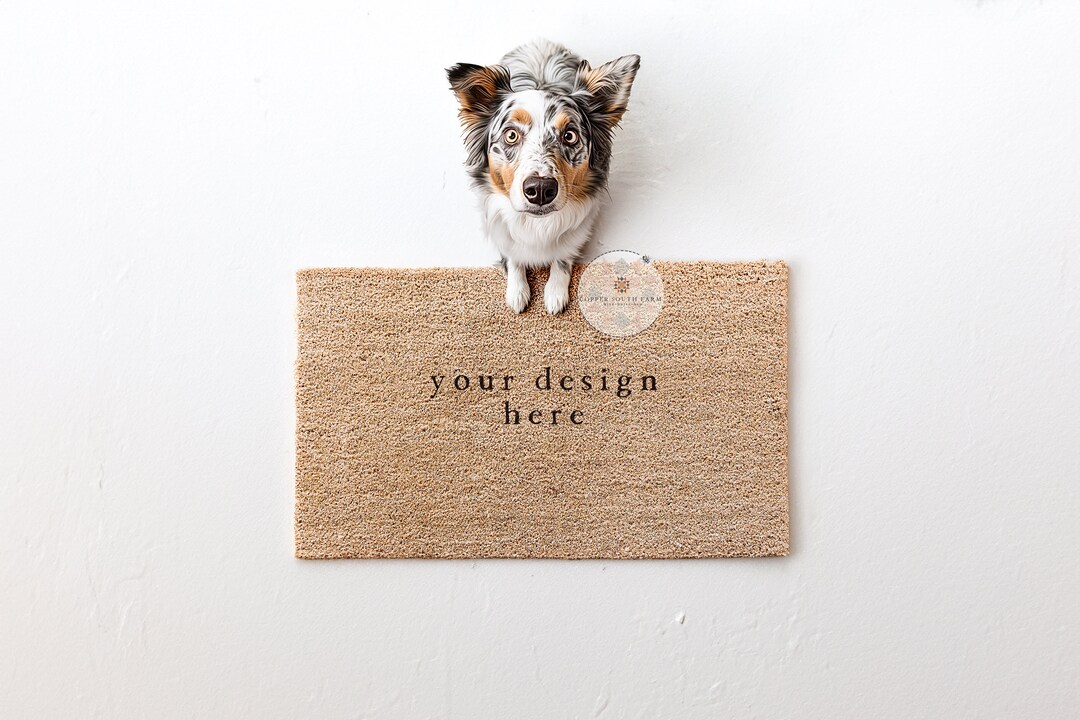 Cute Welcome Mat Mockup | Welcome Mat Mockup | Personalized Door Mat ...
