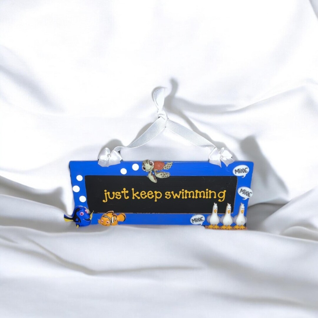 Finding Nemo Inspired Mini Hanging Sign | Nemo and Friends | Under the ...