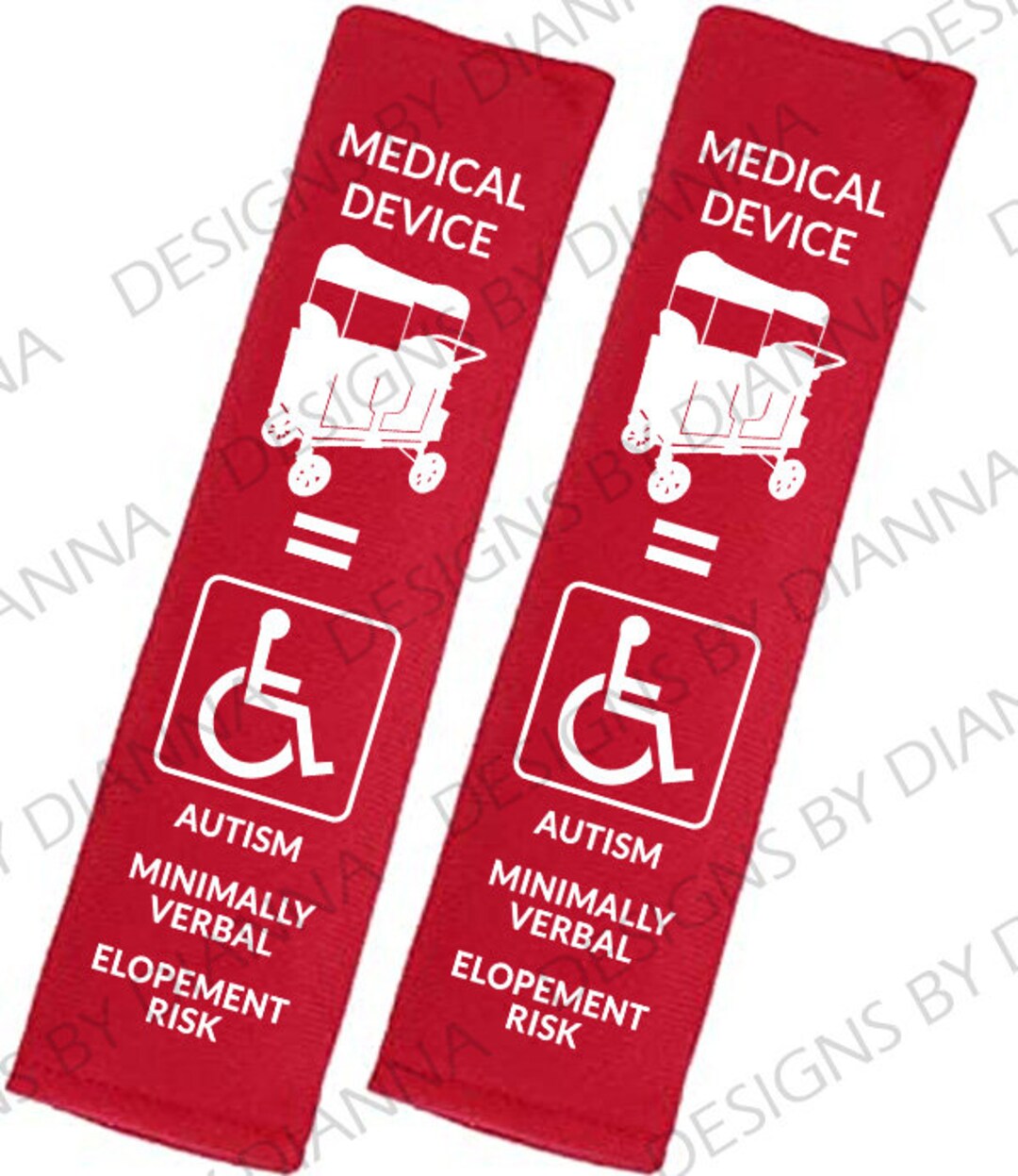 Autism, Minimally Verbal and Elopement Risk Handicap Wraps for ...